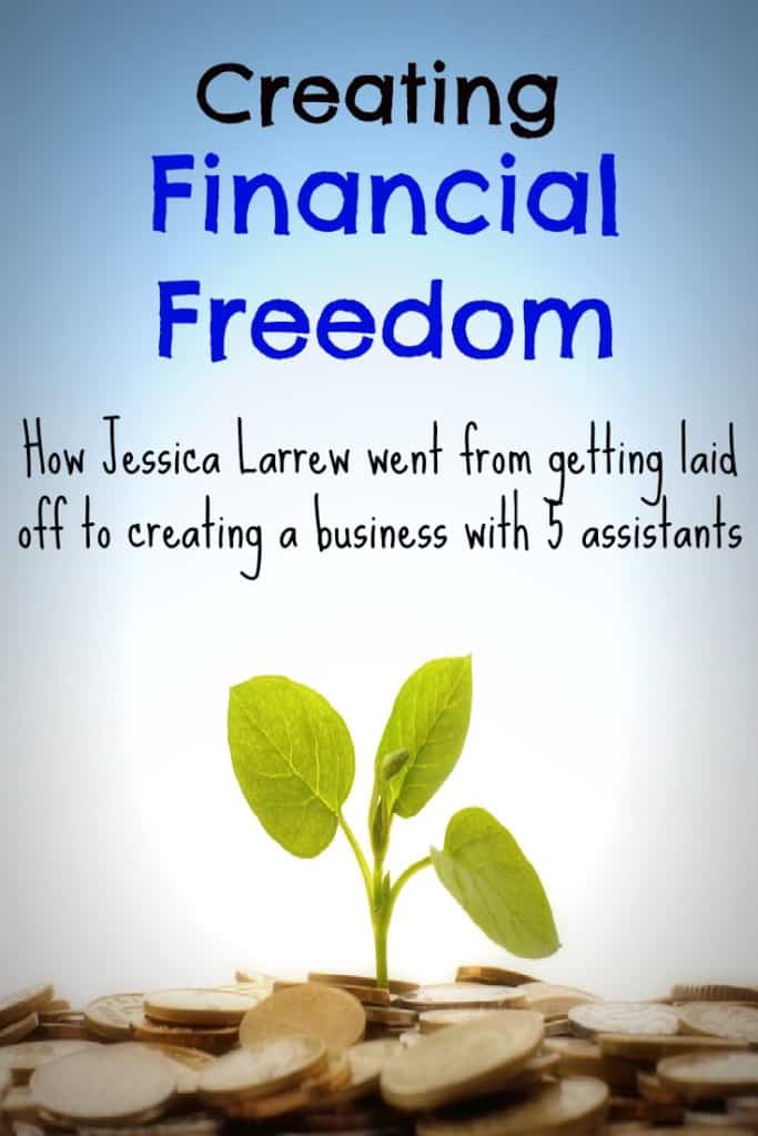 Jessica Larrew on creating financial freedom - Rachel Rofé