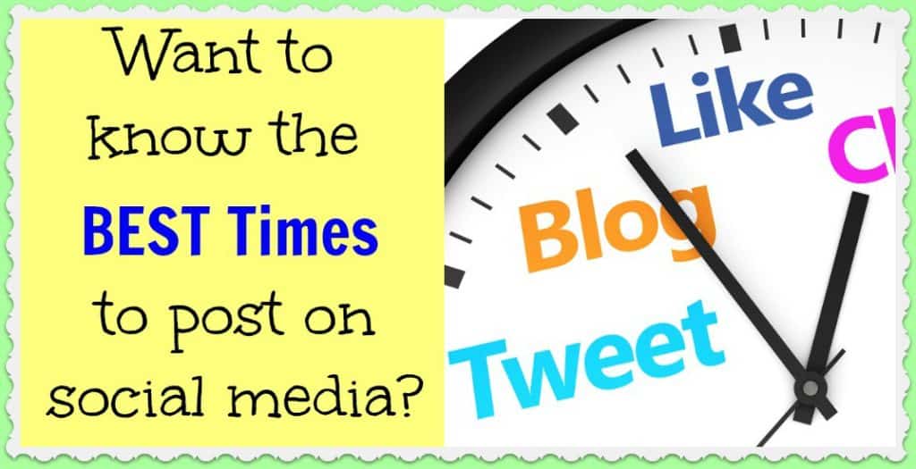 Want to know the best times to post on social media? Drumroll please ...