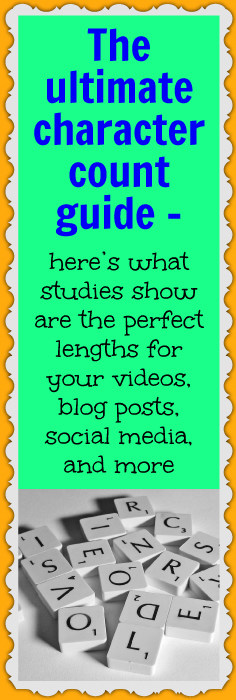 The ultimate character count guide - here’s what studies show are the ...