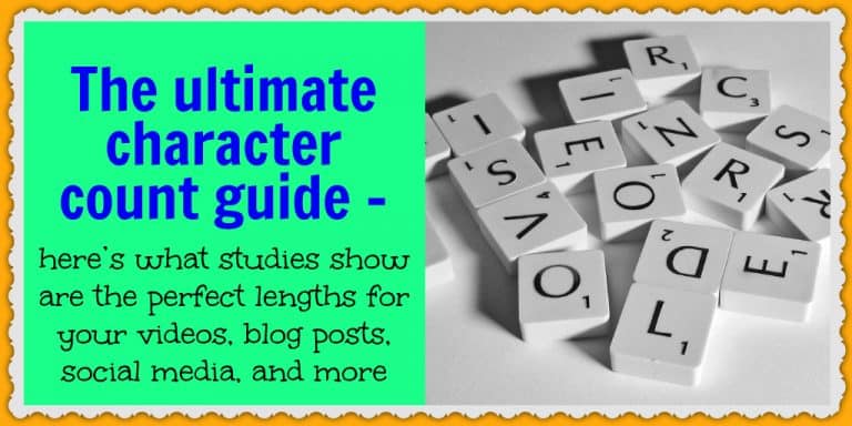 The ultimate character count guide - here’s what studies show are the ...