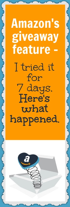 Amazon's giveaway feature - I tried it for 7 days. Here's what happened ...
