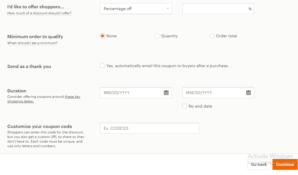 How To Create Coupon Codes and Discounts On Amazon, Etsy, eBay, And ...