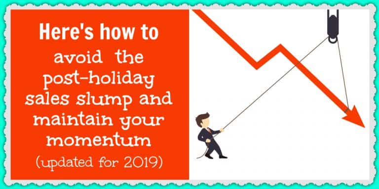 Here's how to avoid the post-holiday sales slump and maintain your ...