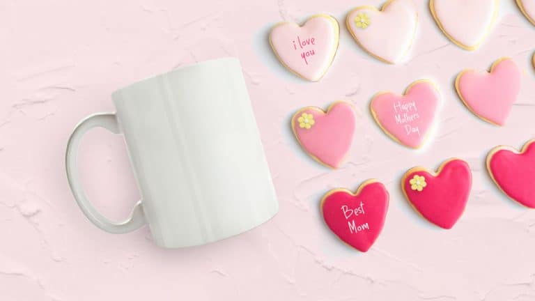 Mug mockups for Mother's Day - Rachel Rofé