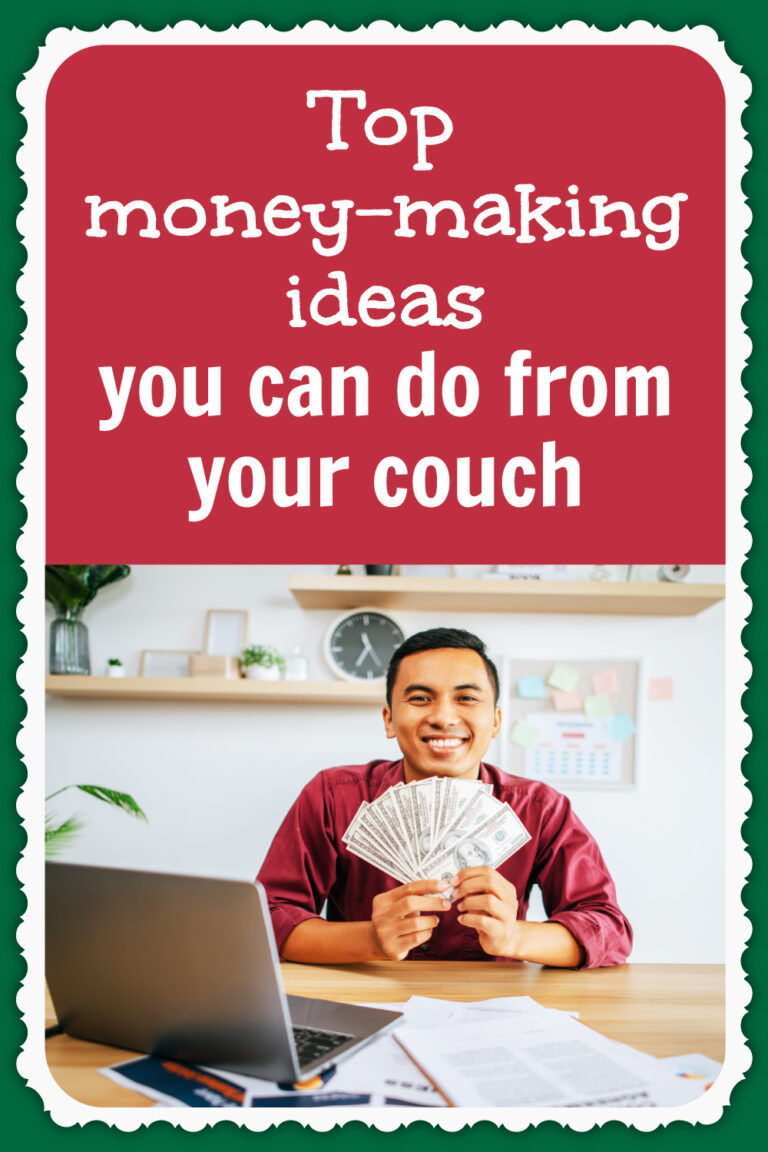 Top money-making ideas you can do from your couch - Rachel Rofé