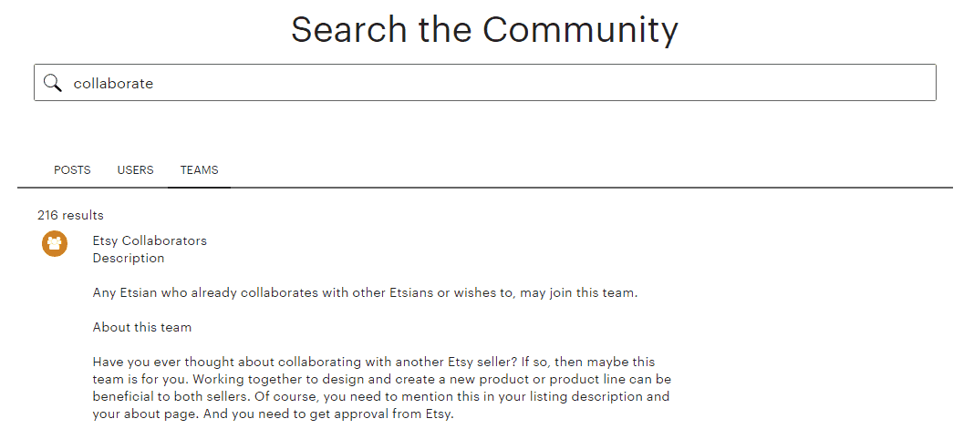 Want to grow your Etsy audience and profits? Check out Etsy Teams ...