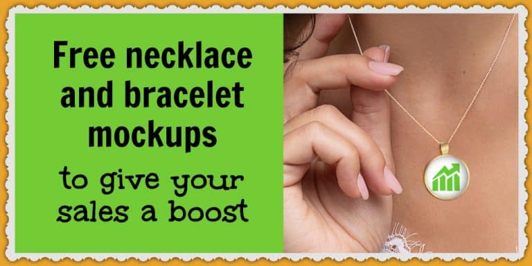 Free necklace and bracelet mockups to give your sales a boost - Rachel Rofé