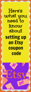 Here's what you need to know about setting up an Etsy coupon code ...