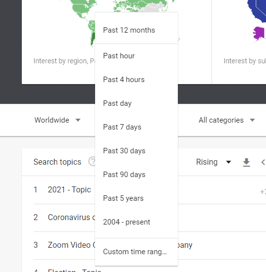 How to use Google Trends to find design and keyword ideas, and compare ...