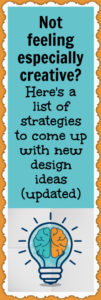 Not feeling especially creative? Here’s a list of strategies to come up ...