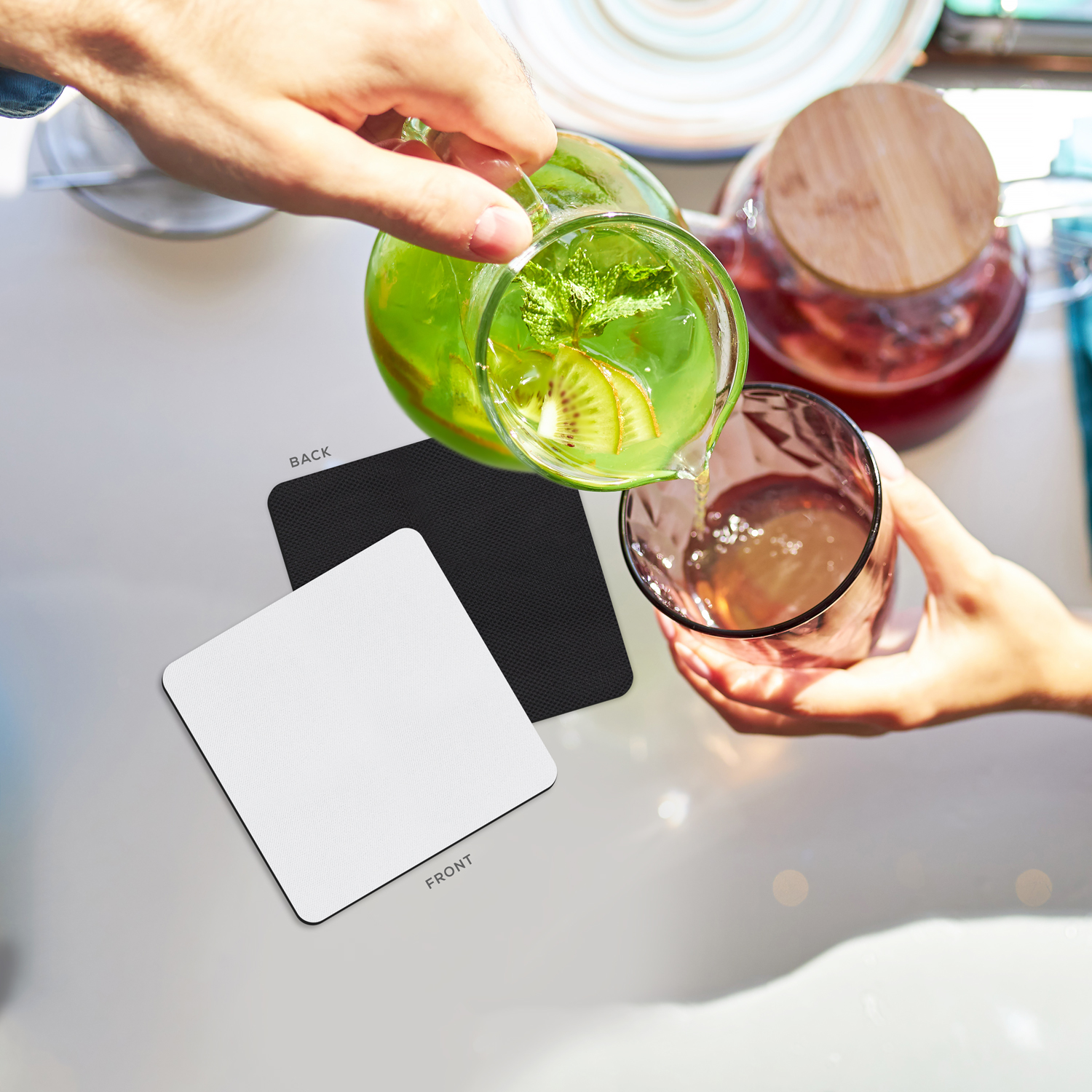 Free coaster mockups to give your sales a boost - Rachel Rofé