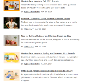 5 Ways to find what's trending now on Etsy for design inspiration ...