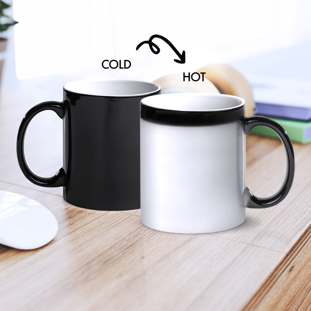 Free photography mockups that customers will love for metallic mugs ...