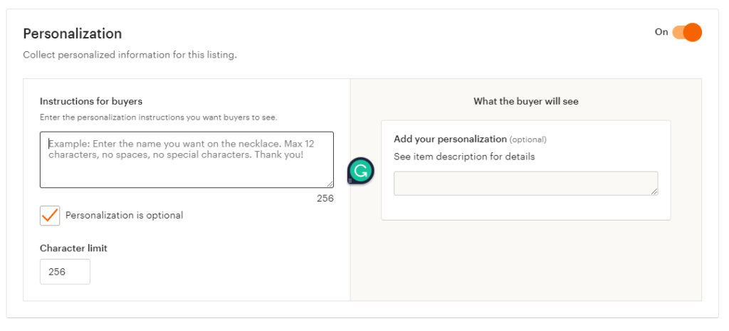 How product personalization can make you stand out (and WIN) on Etsy ...