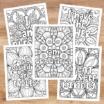 50+ Coloring pages inspirational quotes - Ideas for your next KDP ...