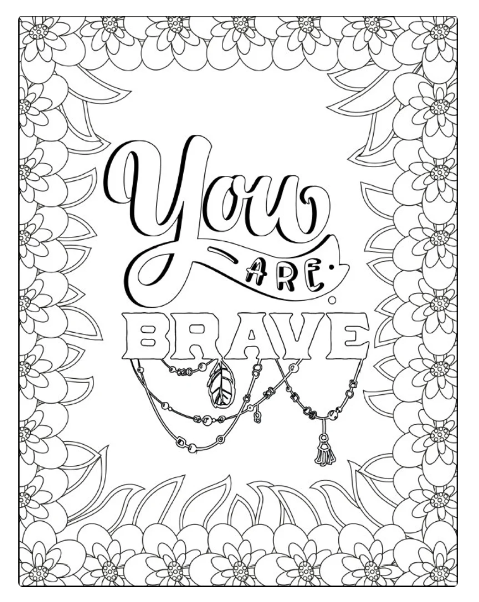 50+ Coloring pages inspirational quotes - Ideas for your next KDP ...